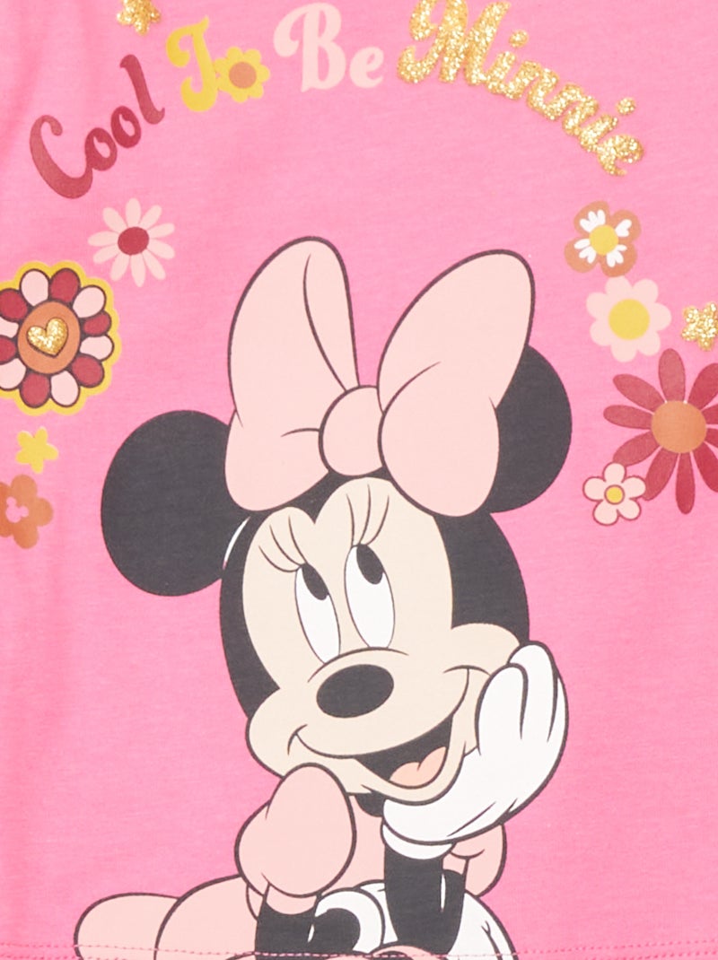 T-shirt com estampado 'Minnie' - ROSA - 9.00€ - Kiabi
