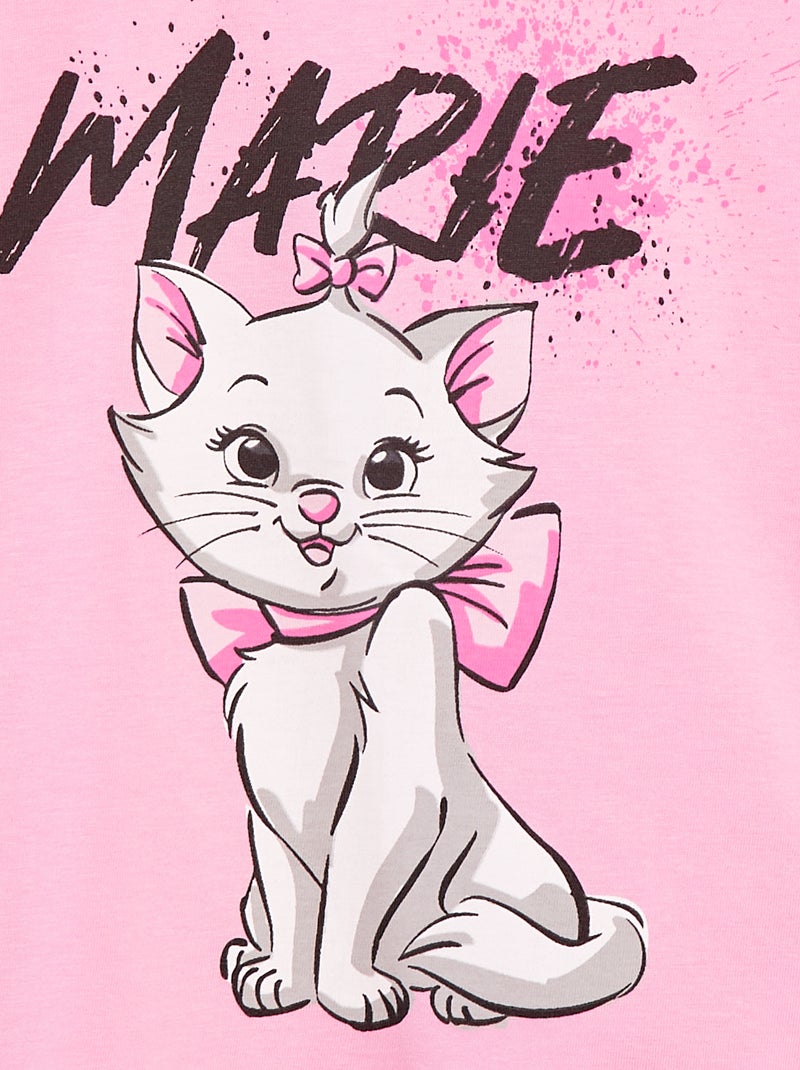 T-shirt 'Maria' 'Disney' de manga curta - Rosa - Menina - 8.00€ - Kiabi