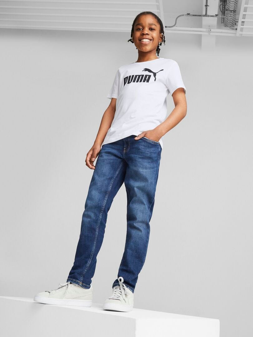 T-shirt simples 'Puma' - BRANCO - Kiabi - 19.00€