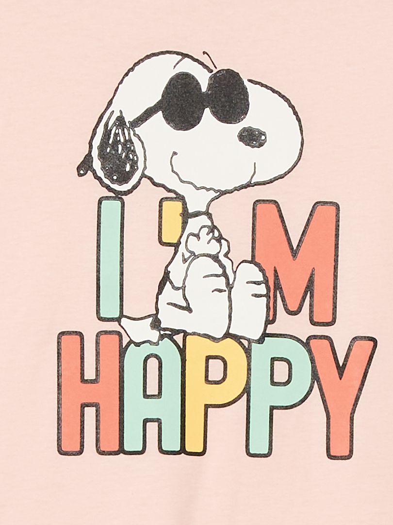 T-shirt 'Snoopy' - Rosa - Kiabi - 9.00€