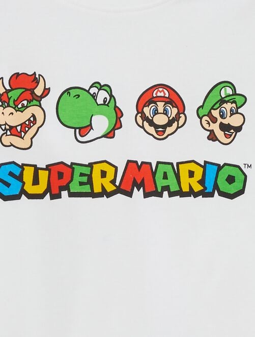 Super mario branco