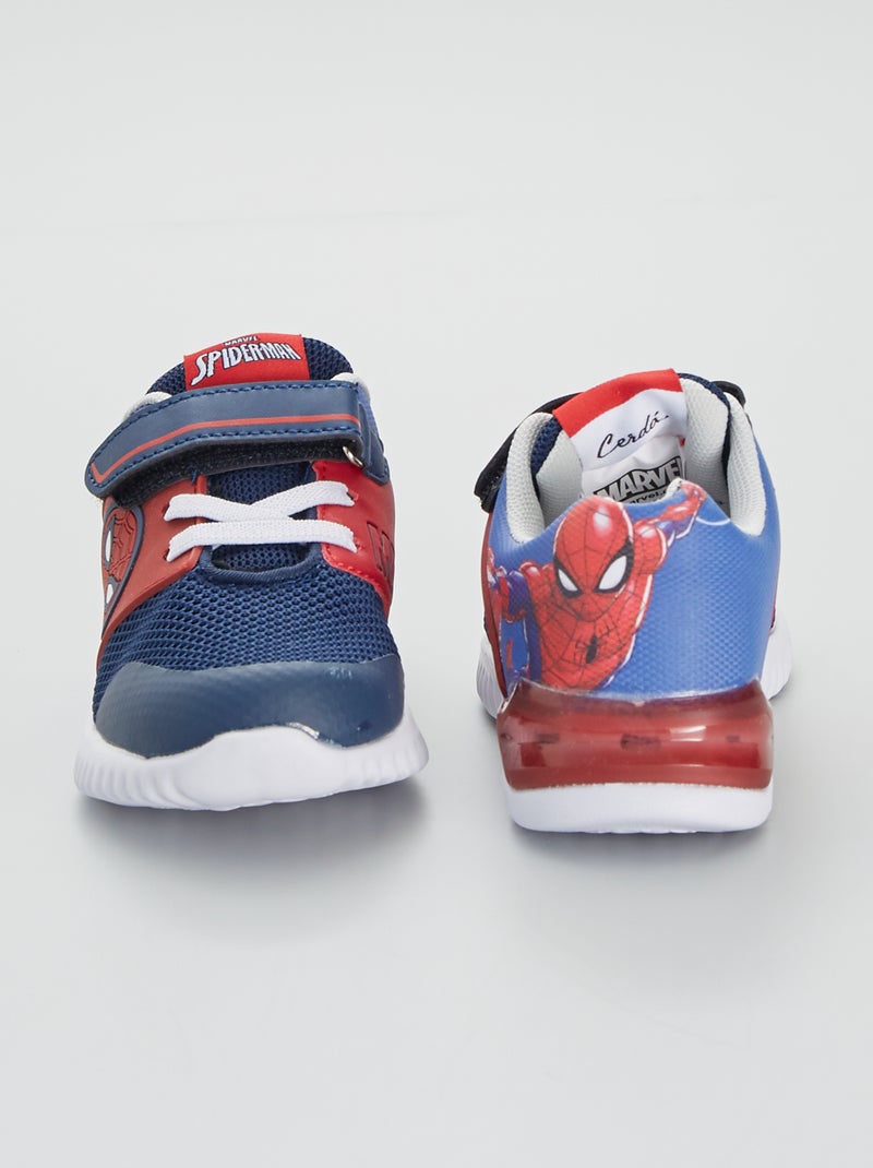 Ténis luminosos 'Homem Aranha' - Azul - Kiabi - 30.00€