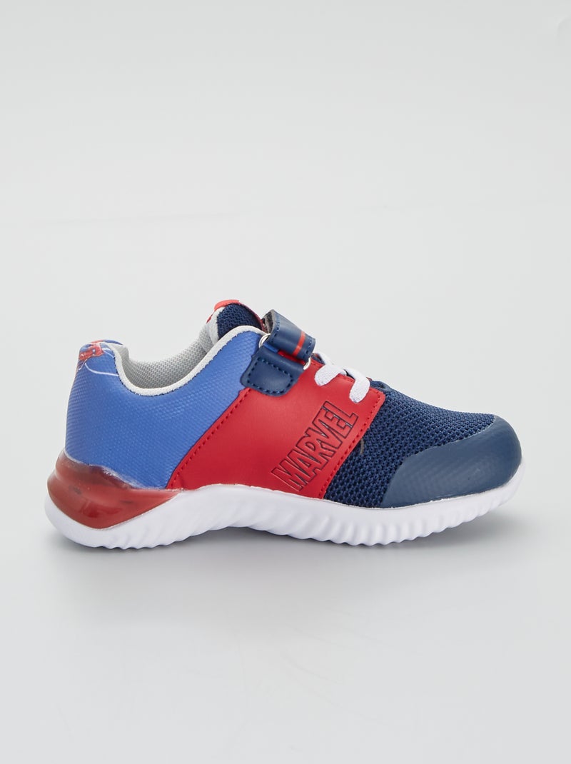 Ténis luminosos 'Homem Aranha' - Azul - Kiabi - 30.00€