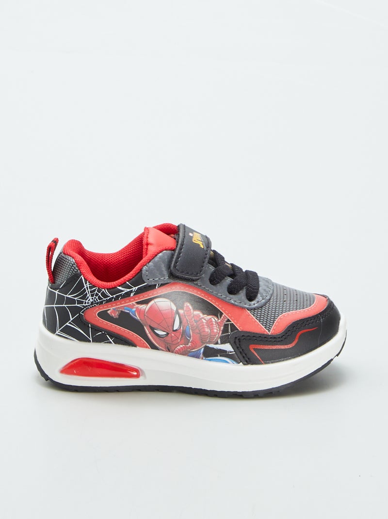 Ténis luminosos 'Homem-Aranha' - PRETO - Menino - 26.00€ - Kiabi