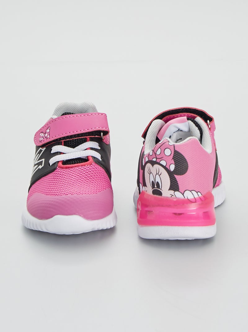 Ténis luminosos 'Minnie' - Rosa - Kiabi - 30.00€