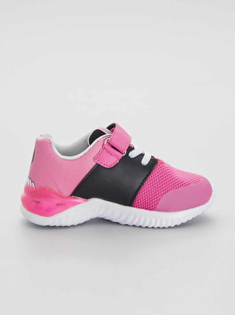 Ténis luminosos 'Minnie' - Rosa - Kiabi - 30.00€