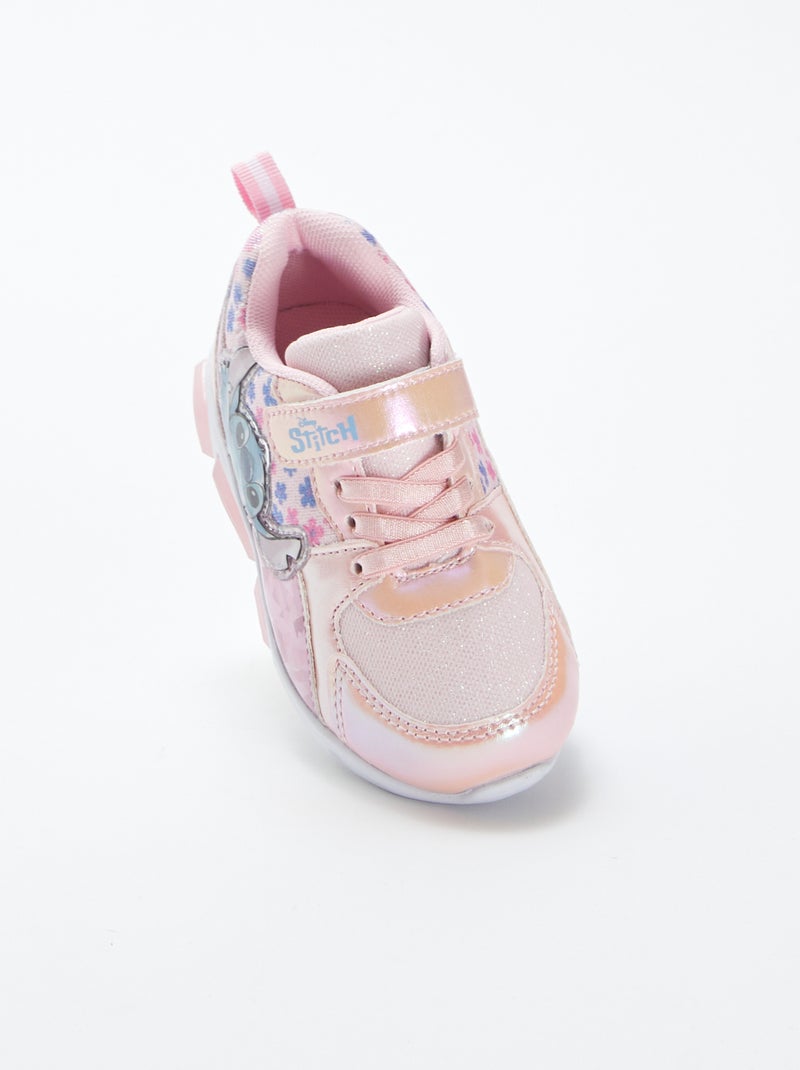 Ténis 'Stitch' 'Disney' com solas luminosas - ROSA - 22.00€ - Kiabi